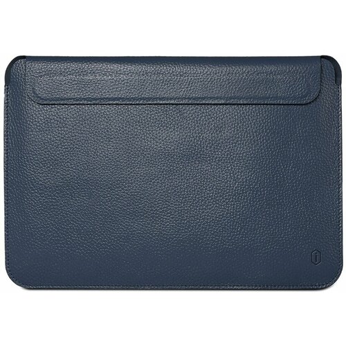 Чехол WiWU Genuine Leather Laptop Sleeve для MacBook Pro 16inch Royal Blue