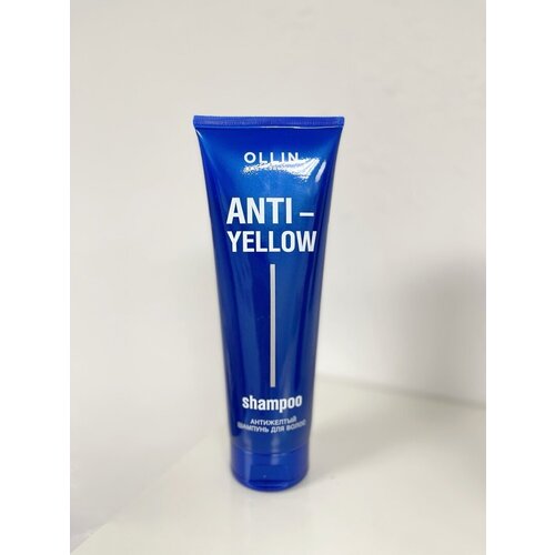 Антижелтый шампунь для волос, Anti-Yellow OLLIN 250 мл