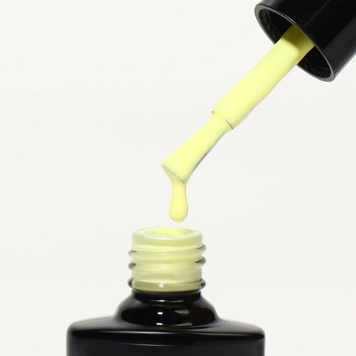 Гель-лак для ногтей, «CLASSIC COLORS», 3-х фазный, 8мл, LED/UV, цвет лимонный (20)