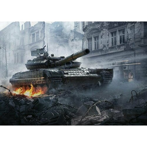 Плакат, постер на бумаге War Thunder. Размер 21 х 30 см