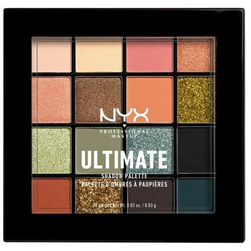 NYX Professional Makeup, Тени для глаз ULTIMATE SHADOW PALETTE UTOPIA, 95 г