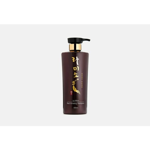 Шампунь с экстрактом красного женьшеня la miso red ginseng shampoo