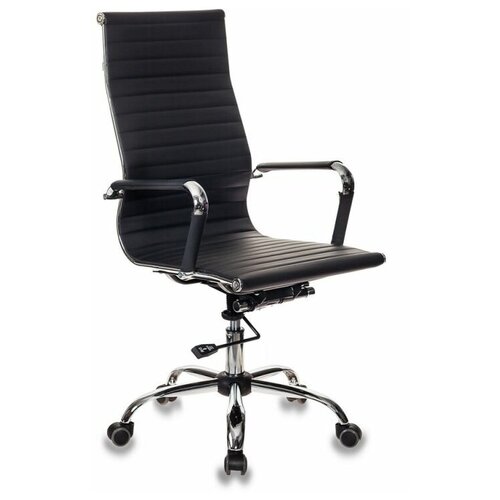 Компьютерное кресло Бюрократ CH-883 для руководителя, обивка: искусственная кожа, цвет: черный