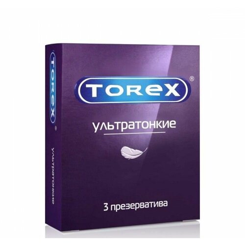 Презервативы Torex "Ультратонкие" - 3 шт.