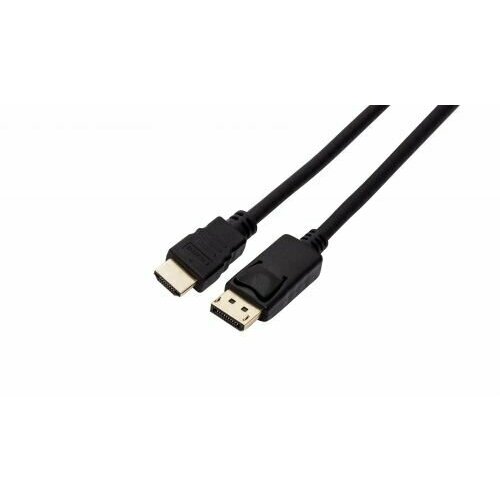Кабель DisplayPort-HDMI Filum FL-C-DPM-HM-1.8M 1.8 м, медь, 1920х1080, черный, разъемы: Display port male- HDMI A male, пакет