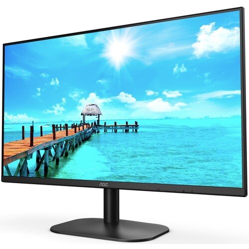 Монитор 27" AOC 27B2H 1920x1080@75Hz IPS LED 16:9 7ms VGA HDMI 20M:1 178/178 250cd 1000:1 Tilt Black