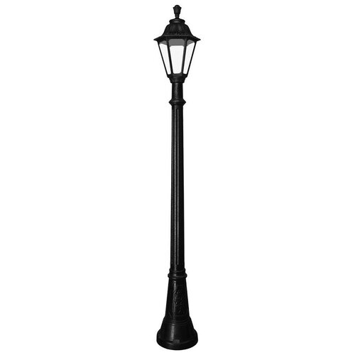 Fumagalli Уличный светильник Rut E26.158.000.AXF1R, E27, 6 Вт, цвет арматуры: черный, цвет плафона бесцветный