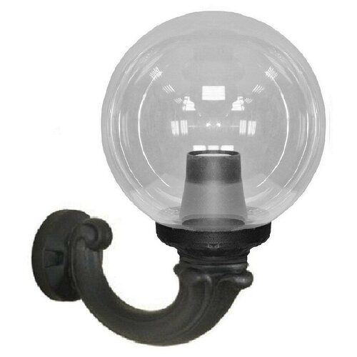Fumagalli Уличный настенный светильник Globe 250 G25.132.000.AXE27, E27, 60 Вт, цвет арматуры: черный