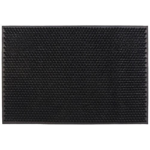 Придверный коврик SunStep Травка, черный, 0.6 х 0.4 м