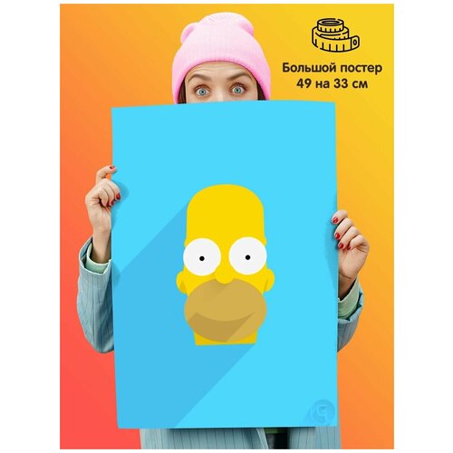 Постер плакат Simpsons Гомер Симпсон