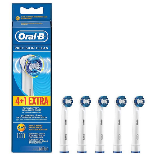 Насадка Oral-B Precision Clean для электрической щетки, белый, 5 шт.