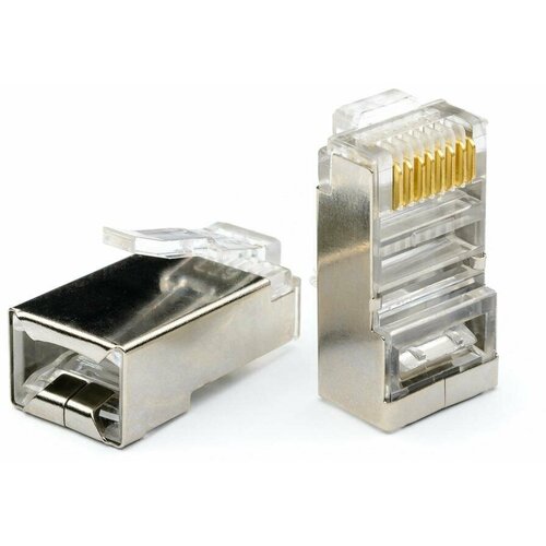 Коннектор RJ45 FTP (100 шт.) экран ATcom AT10698