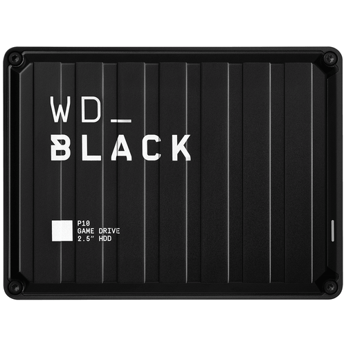 4 ТБ Внешний HDD Western Digital WD_BLACK P10 Game Drive, USB 3.2 Gen 1, черный