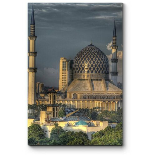 Модульная картина Голубая мечеть, Куала-Лумпур50x75