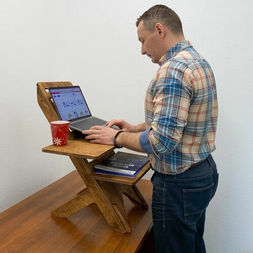 Столик для ноутбука для работы стоя