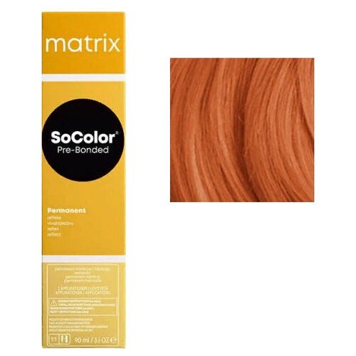 Matrix SoColor Pre-Bonded перманентный краситель Яркие оттенки, 8RC светлый блондин красный медный