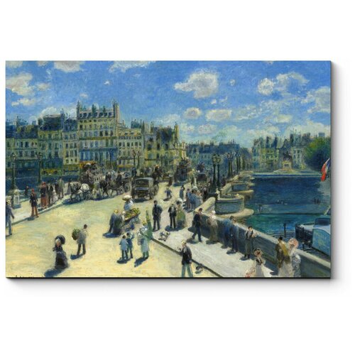 Модульная картина Новый мост, Париж, Пьер Огюст Ренуар 130x87