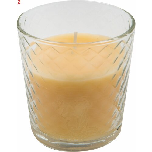 Свеча ароматизированная в стакане Ваниль (2 шт.)