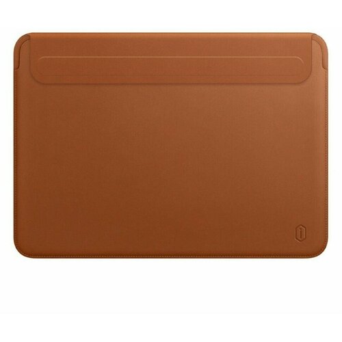 Чехол кожаный WiWU для Apple MacBook Air A2681, 13.6 дюйма, Apple M2 (коричневый)