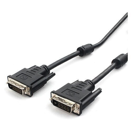 Кабель Cablexpert DVI-D - DVI-D (CC-DVI2L), 1.8 м, черный..