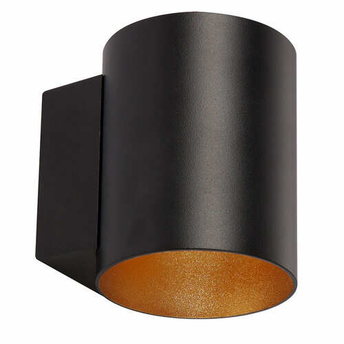 Настенный светильник Feron Glow G9 15 Вт 230 В черный/золотой IP20
