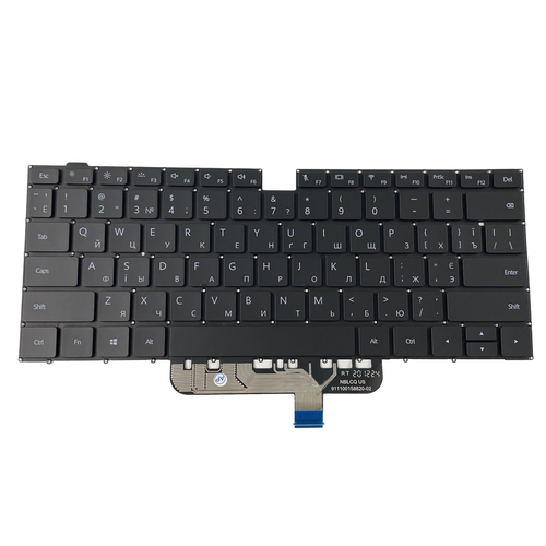 Клавиатура для ноутбука Huawei MateBook 14, D 14, D 16 (Original) Черный