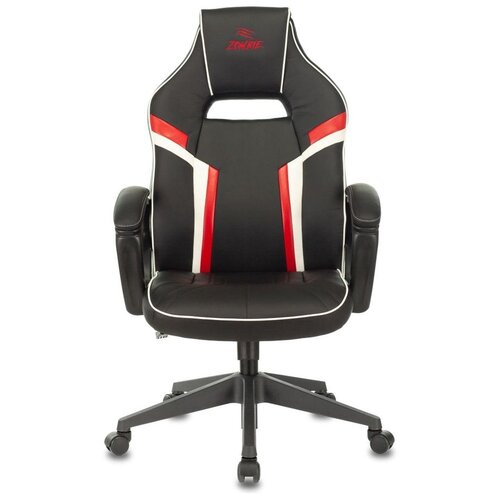 Компьютерное кресло Zombie VIKING Z3 игровое, обивка: искусственная кожа, цвет: черный/красный