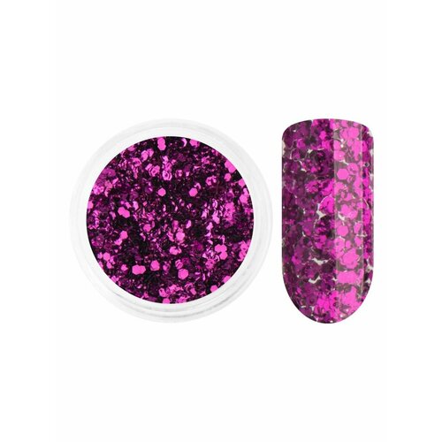 Серия мерцающего декора Purple Line (017), IRISK professional, Д089-06
