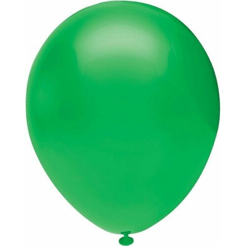 Шарики воздушные (12'/30 см) Зеленый (812), пастель, 50 шт. набор шаров на праздник
