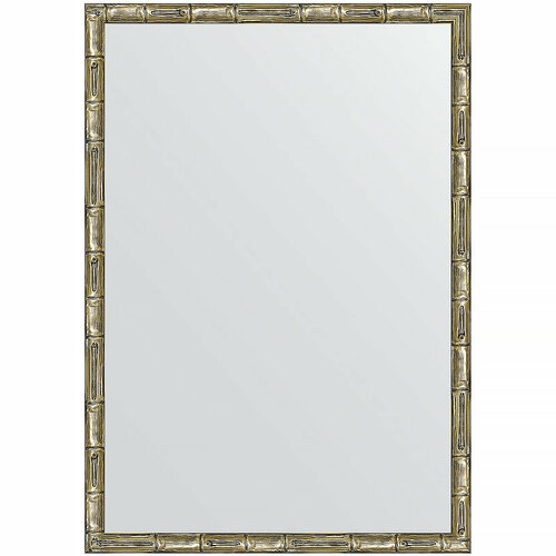 Зеркало Evoform Definite 67х47 BY 0625 в багетной раме - Серебряный бамбук 24 мм