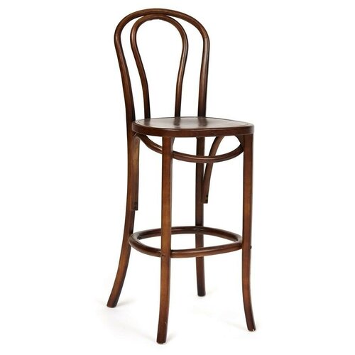 Стул TetChair Thonet Classic Bar Chair (СE6069), массив дерева, цвет: темный орех