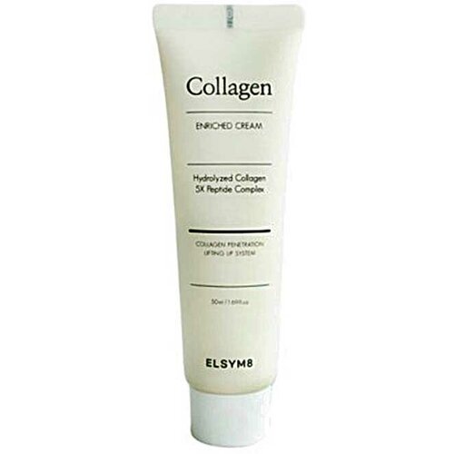 ELSYM8 Лифтинг - крем восстанавливающий. Collagen + enriched cream, 50 мл.