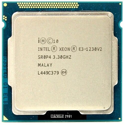 Процессор Intel Xeon E3-1230V2 Ivy Bridge-H2 LGA1155,  4 x 3300 МГц, OEM