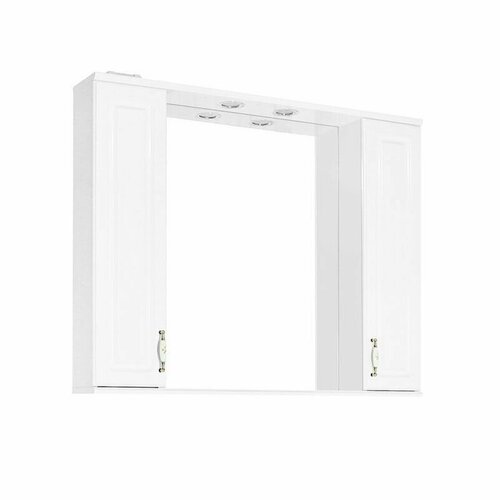 Зеркальный шкаф Style Line "Олеандр-2 1000/С" Белый