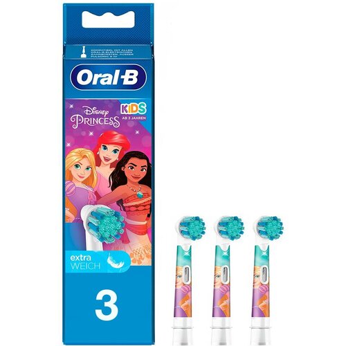 Насадки для зубной щетки ORAL-B Kids EB10S Princess 3 шт
