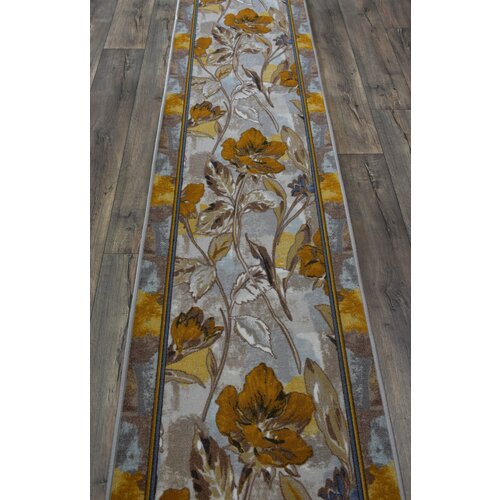 Ковровая дорожка на войлоке, Витебские ковры, с печатным рисунком, 2591, 0.7*4 м