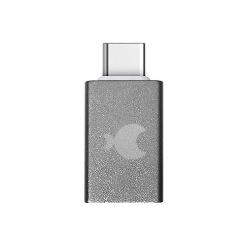 Переходник/адаптер Moonfish USB Type-C - USB (MFUSBC), 1 шт., серый