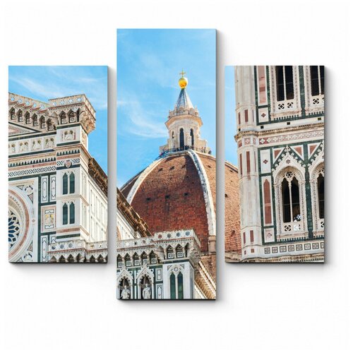 Модульная картина Кафедральный собор, Флоренция 100x90
