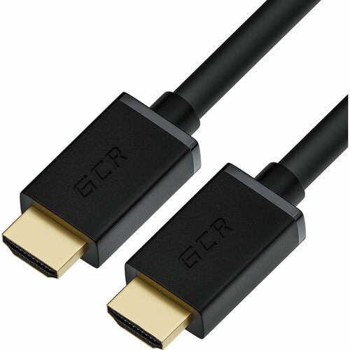 GCR Кабель PROF 1.0m HDMI 2.0, черный ECO Soft капрон, AL корпус черный, HDR 4:4:4, Ultra HD, 4K 60Hz/5K*30Hz, 3D, 18.0 Гбит/с, 28AWG, GCR-54985 Greenconnect GCR-54985