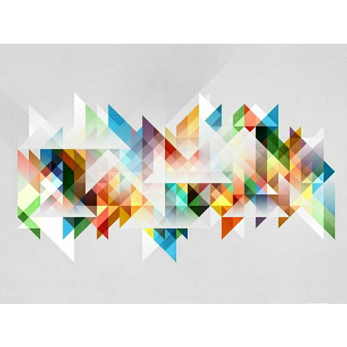 Плакат, постер на холсте Abstraction: Geometry/Абстракция: Геометрия/искусство/арт/абстракция/творчество. Размер 30 на 42 см