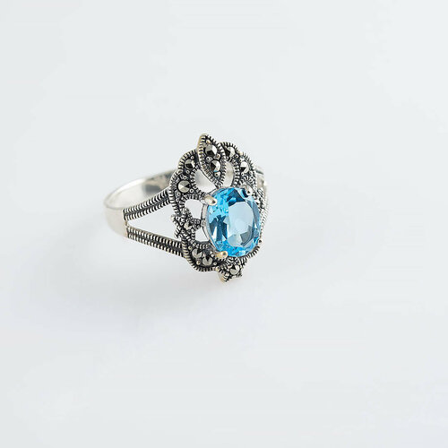 Кольцо Milana Silver, серебро, 925 проба, размер 18.5