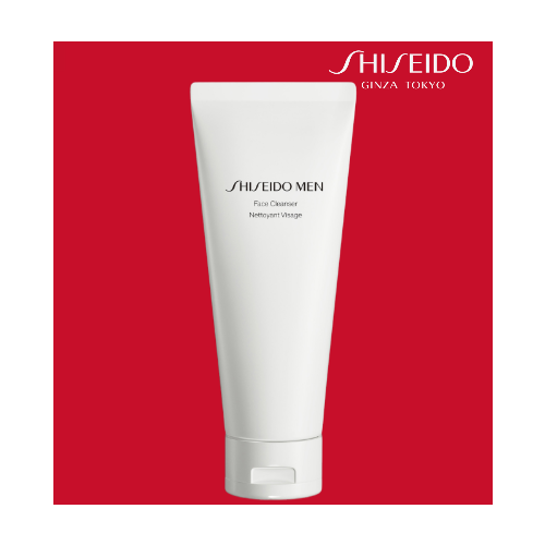 SHISEIDO men face cleanser Очищающая пенка для лица, уход для лица, 125 мл.