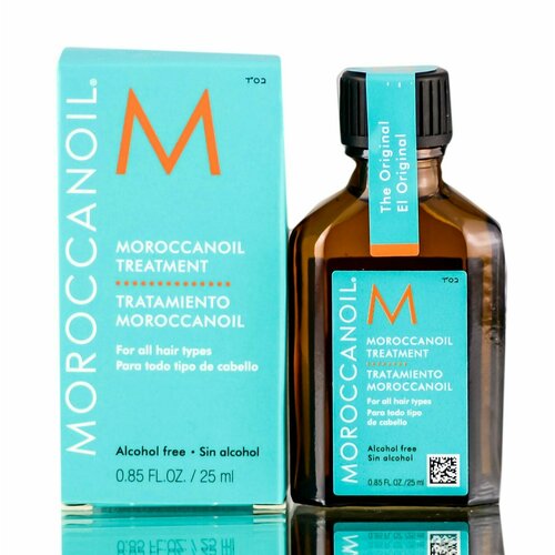 Moroccanoil Oil Treatment for All Hair Types - Восстанавливающее и защищающее несмываемое масло для всех типов волос 25 мл
