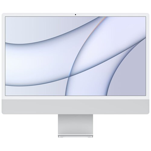 24" Моноблок Apple iMac 24" 2021 г. Z12Q0034K, 4480x2520, Apple M1 2.064 ГГц, RAM 16 ГБ, SSD 512 ГБ, Apple M1 8-Core, MacOS, серебристый