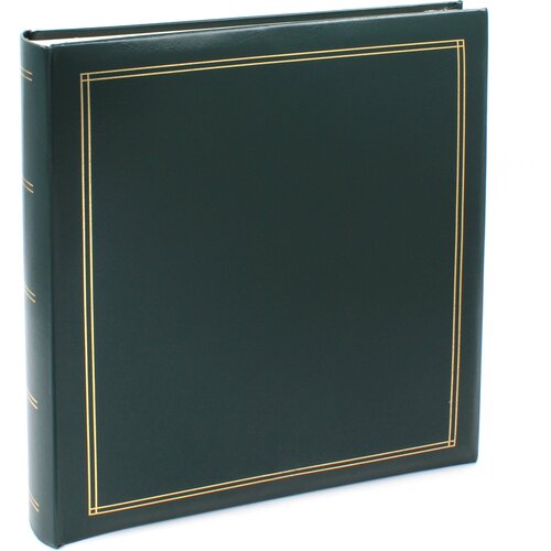 Фотоальбом MIRA с книжным переплетом и магнитными листами, 30 листов 30х33 см, серия FMA тип VBBSA30 цвет 101, зеленый