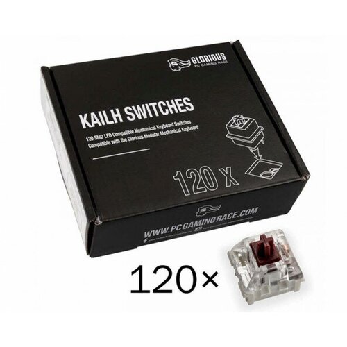 Комплект переключателей клавиш Glorious Mechanical Switches Pack Kailh Speed Copper (120 шт)