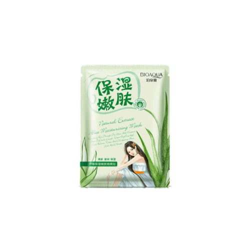 BioAqua Natural Extract Green Tea Mask Освежающая маска с экстрактом зеленого чая