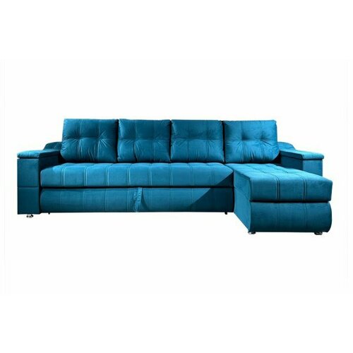 Угловой диван "Камертон-1" (1,9*0,65) НПБ - Velutto 20 (микровелюр), угол левый