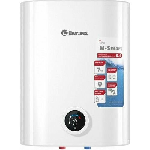 Водонагреватель THERMEX MS 30 V Pro M-Smart накопительный, сухой "стержневой" ТЭН ЭдЭБ01918