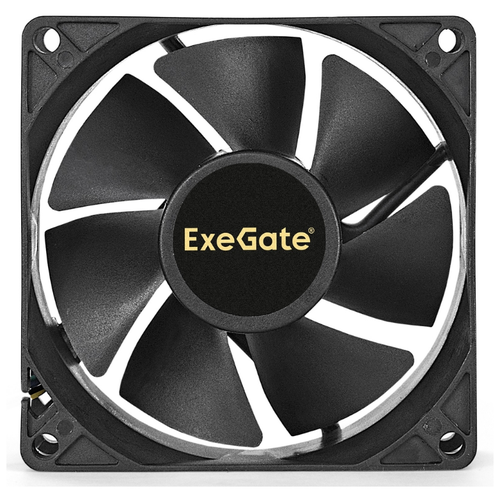 Вентилятор для корпуса ExeGate EP08025SM, черный